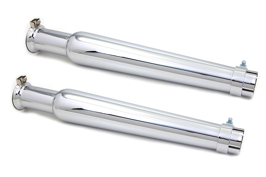 Megaphone Exhaust with Flap Slip-On Muffler Set – Chopper Warehouse