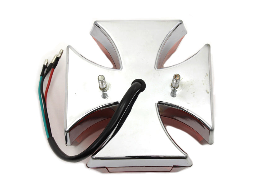 Maltese Cross Tail Light for Harley Davidson Chopper – Chopper Warehouse